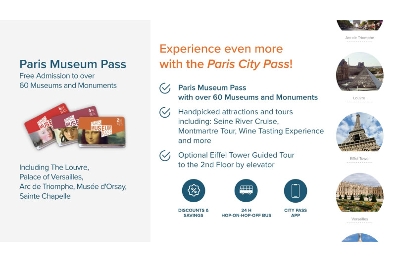 Paris Museum Pass: Explore 50+ Museums in Paris incl. Louvre