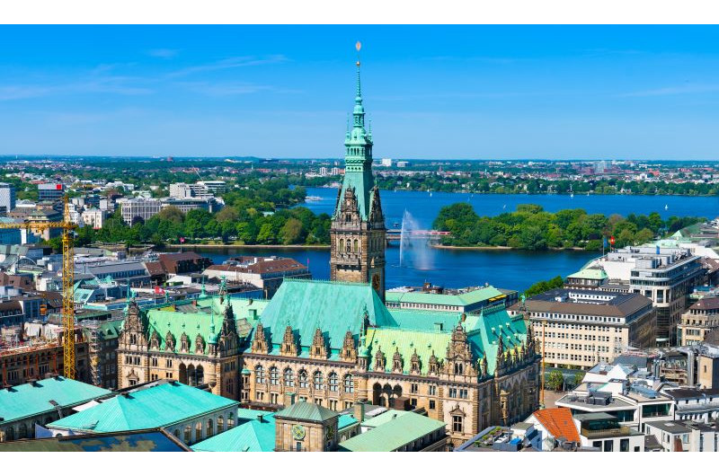 Alster lakes Hamburg - Hamburg Sightseeing